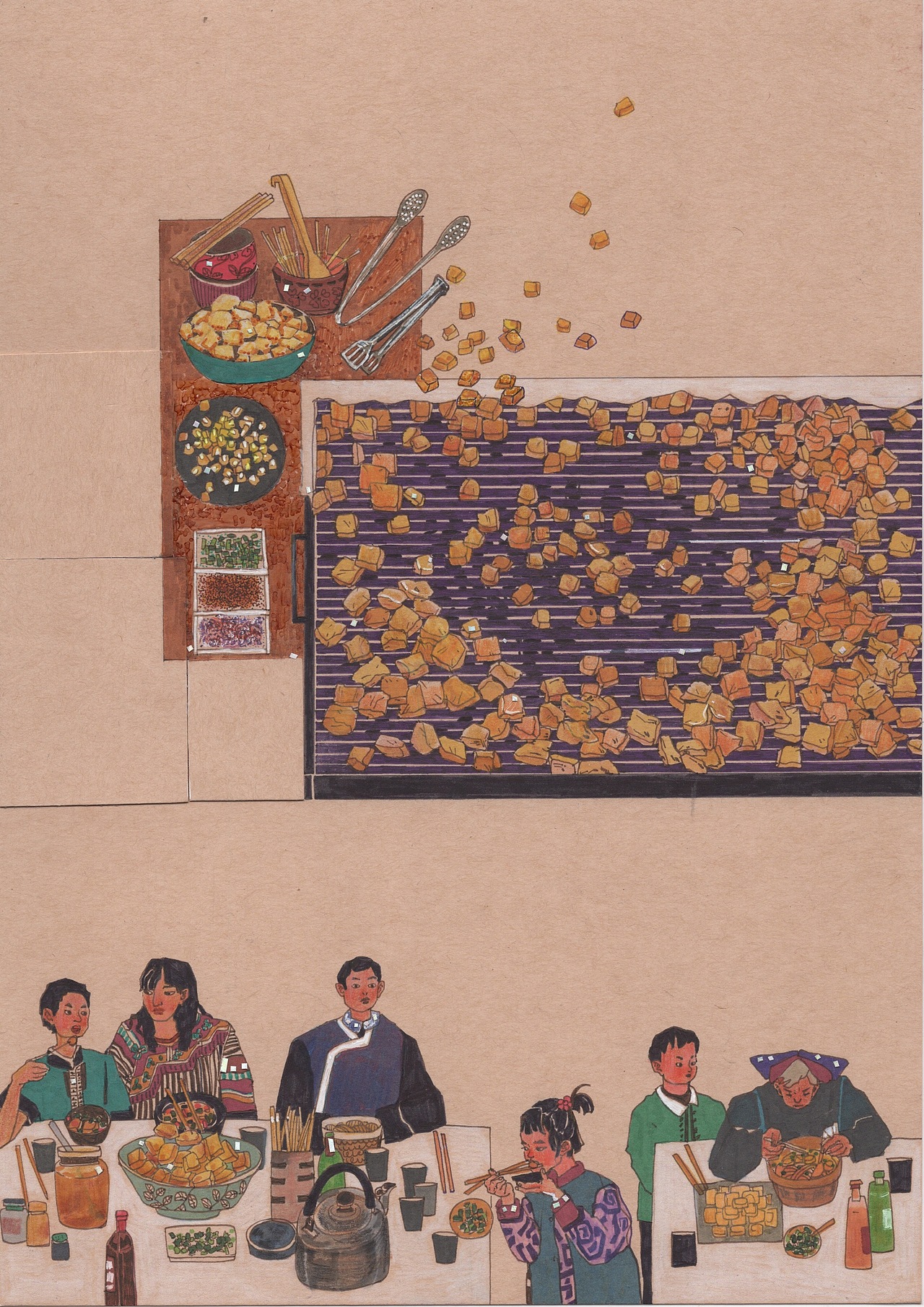 云南十八怪（二）_飘走-站酷ZCOOL