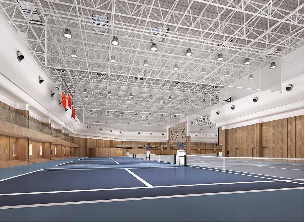 河南网球馆_wmy效果图设计师-站酷ZCOOL