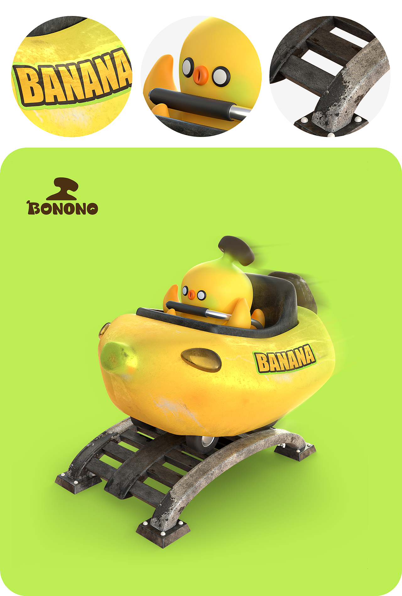 IP形象设计——新物种《Bonono》_我不是集翔物-站酷ZCOOL