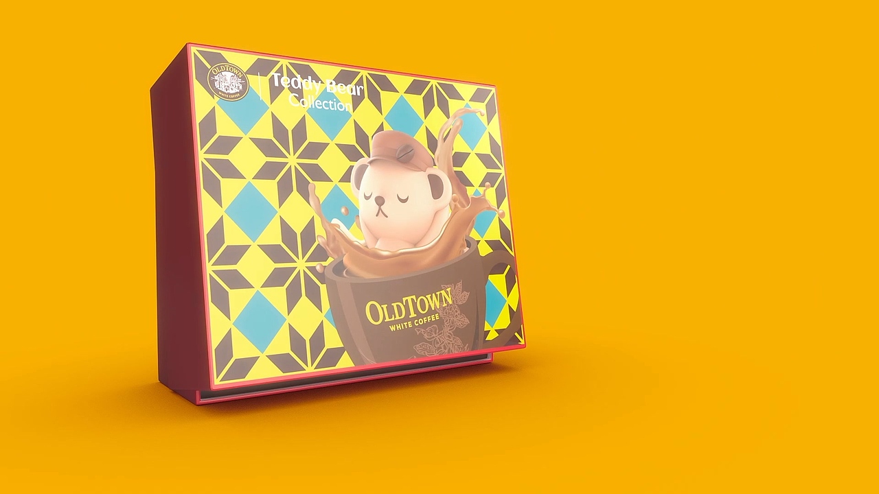 泰迪珍藏X旧街场（OLDTOWN）咖啡X京东3D动画广告制作_Watson97-站酷ZCOOL