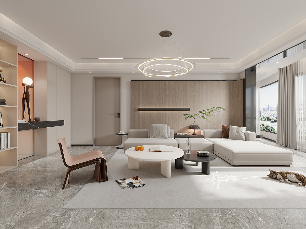 现代||简约不简单，温馨舒适。_星夜设计-站酷ZCOOL