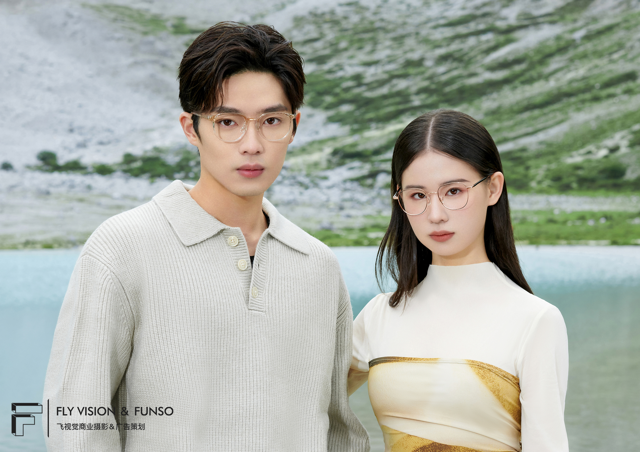 眼镜模特摄影 | ARATA 飞视觉 FLY VISION_千予小师姐-站酷ZCOOL