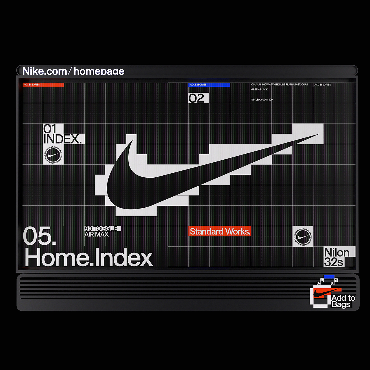 耐克Nike KeyVisual_YujianHuang-站酷ZCOOL