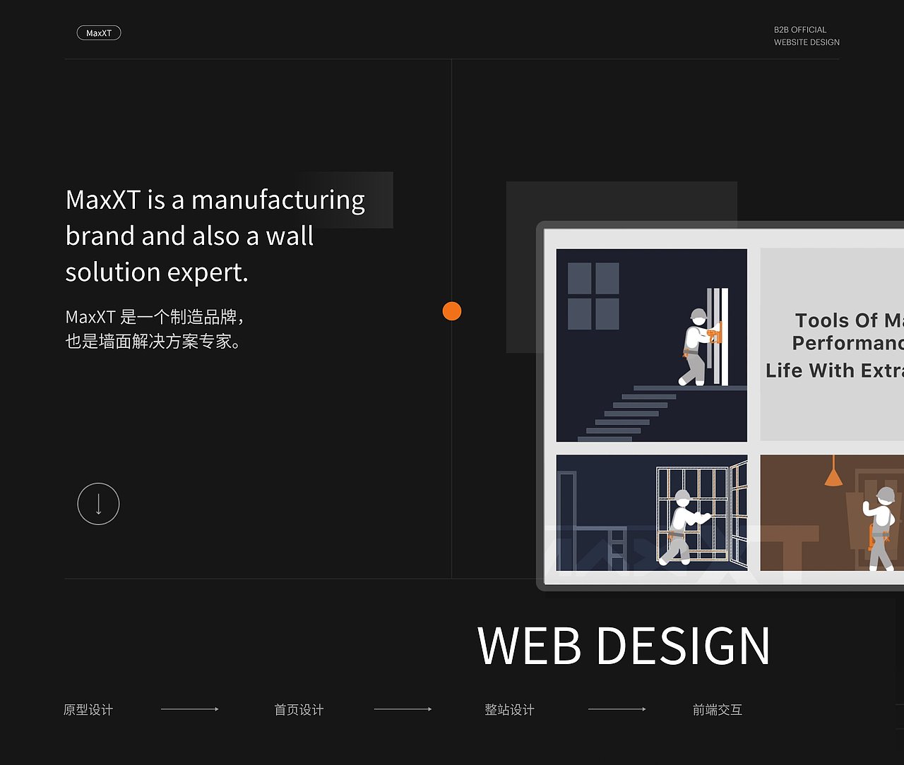 MaxXT-B2B官网设计_sky_lv-站酷ZCOOL