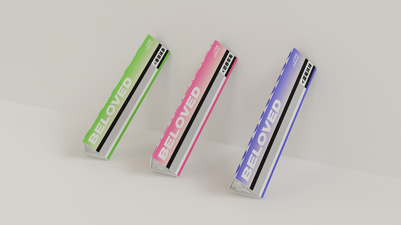 BELOVED蛋白棒 | 包装设计_浪漫中华街-站酷ZCOOL