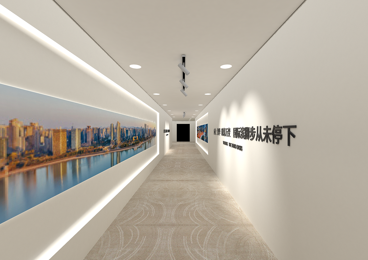 看房通道设计，已落地202307_千花之树-站酷ZCOOL