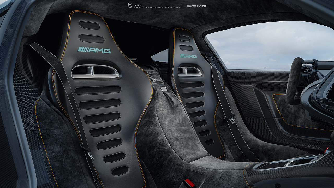 Mercedes-Benz AMG One CGI_猫王阿祖-站酷ZCOOL