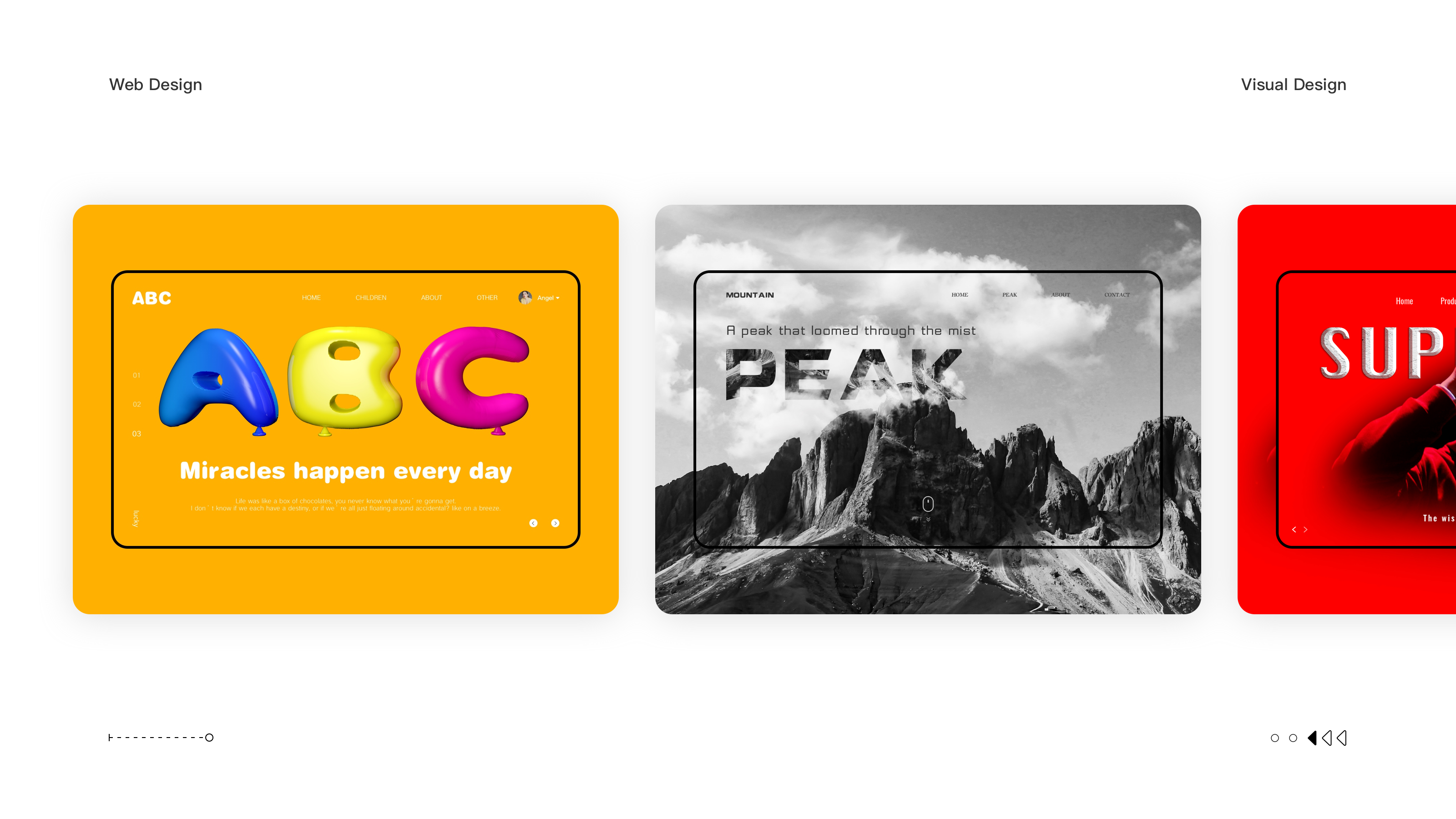 UI/UX作品集_无脸男Angel-站酷ZCOOL