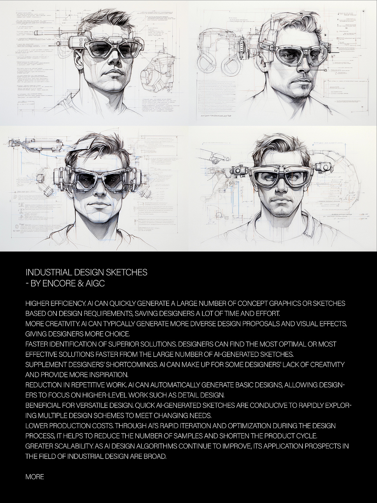 AI辅助工业设计-MR眼镜_Encore志鹏-站酷ZCOOL