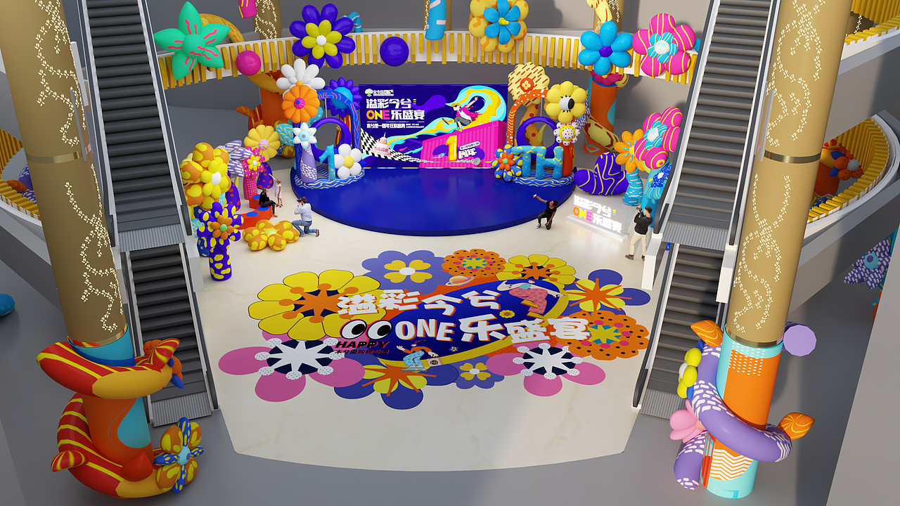 气模花艺美陈_杰创设计-站酷ZCOOL