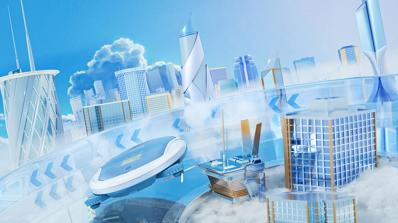 C4D电商设计 KV设计建模渲染_ZattC4D-站酷ZCOOL