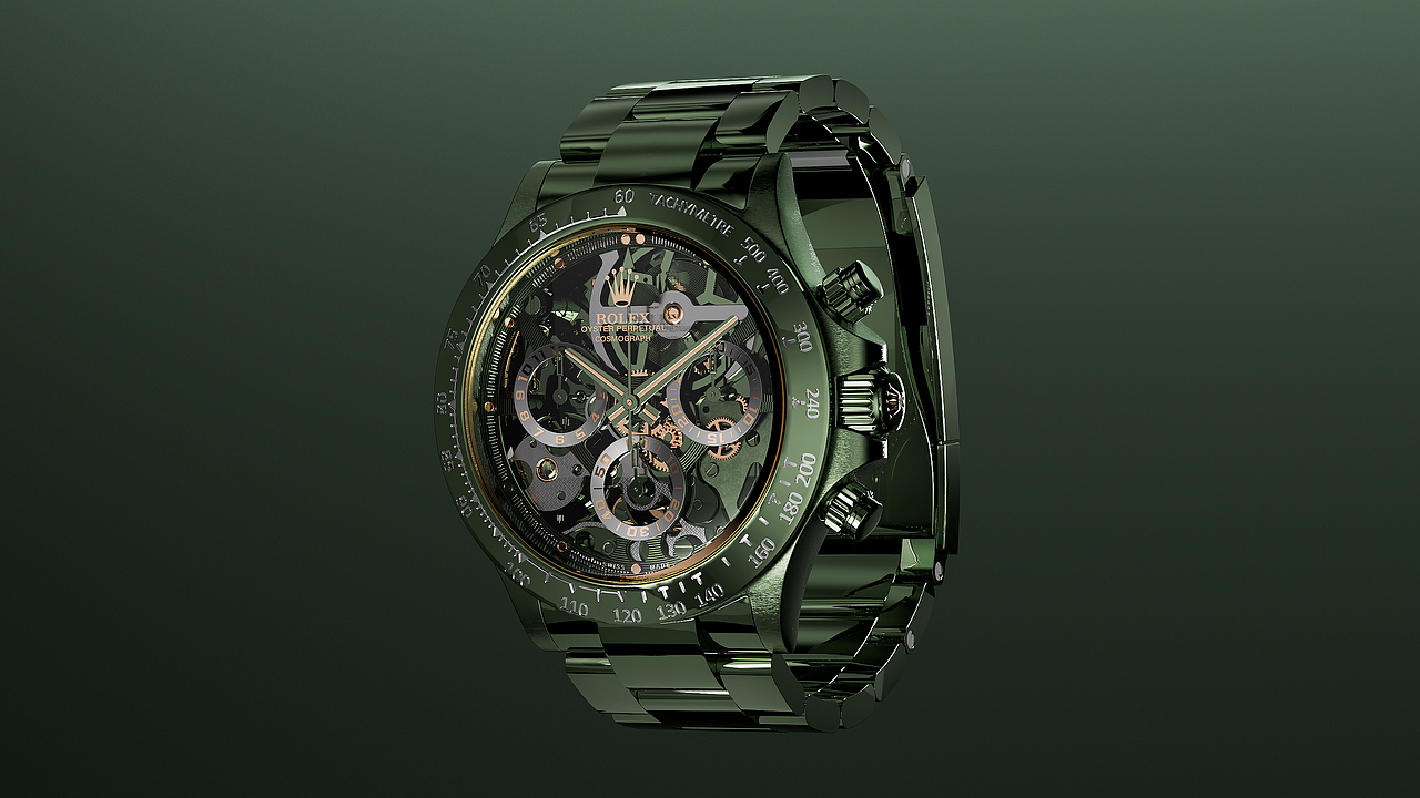 劳力士手表×投影仪_盐焗的月亮-站酷ZCOOL