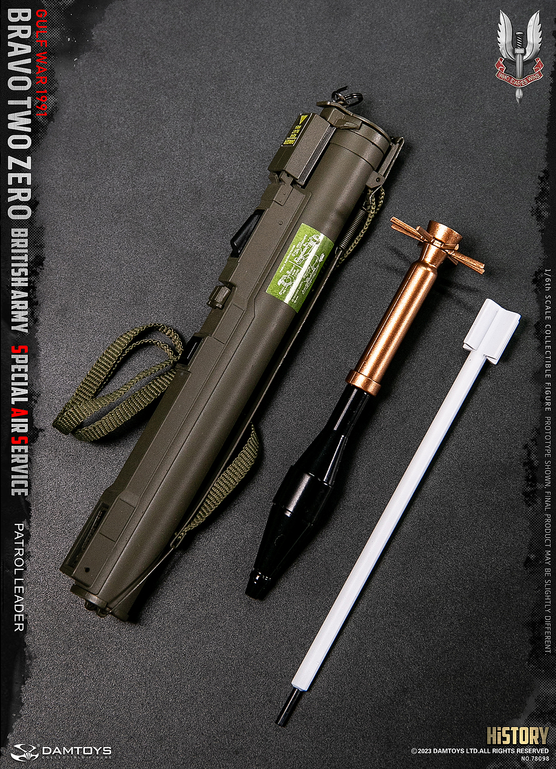 “代号B 2 0”英国陆军特种空勤团(SAS)巡逻侦察队队长_DAMTOYS-站酷ZCOOL