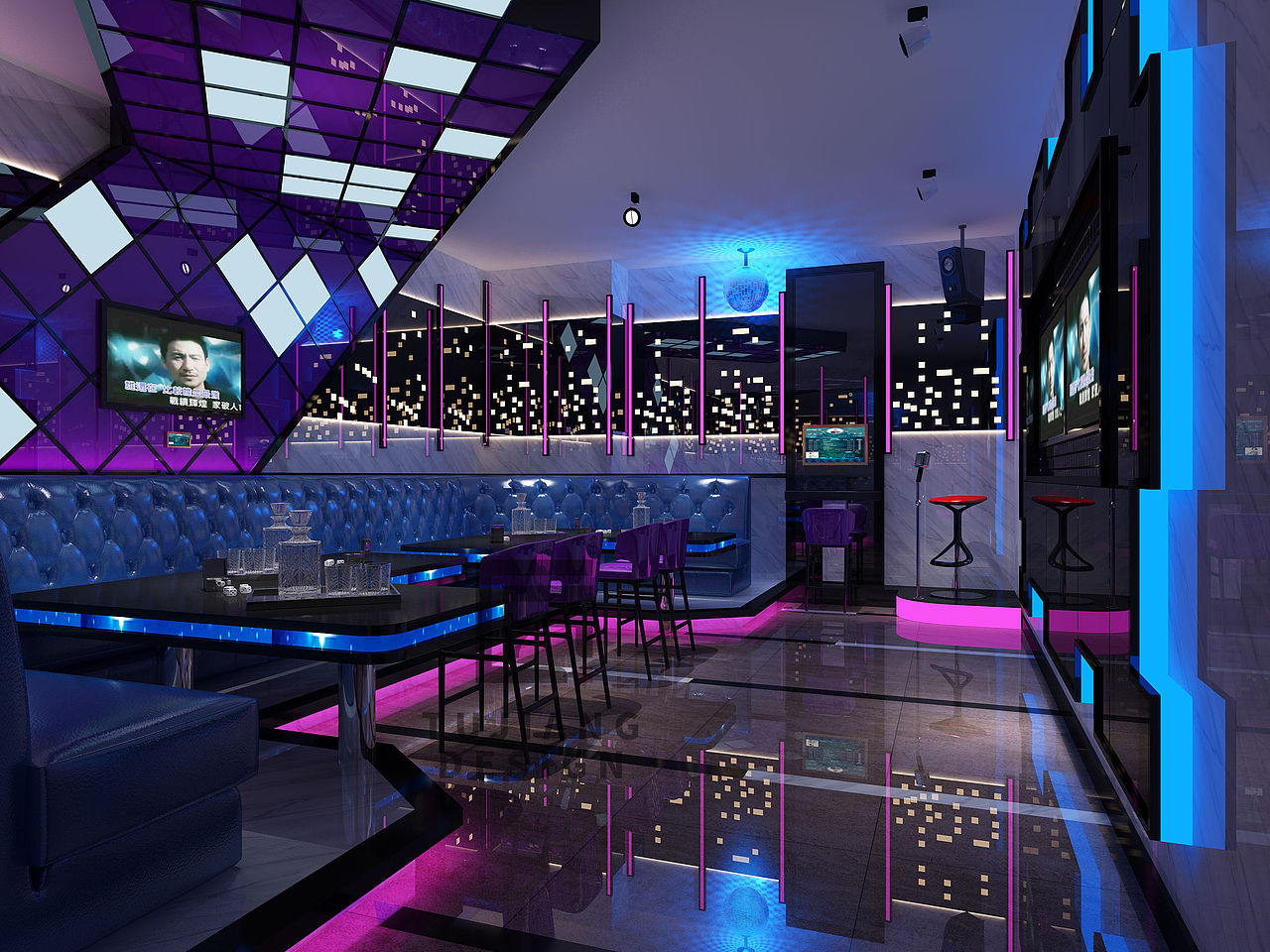 这么优秀的KTV设计，直接跪了_诗恩设计-站酷ZCOOL