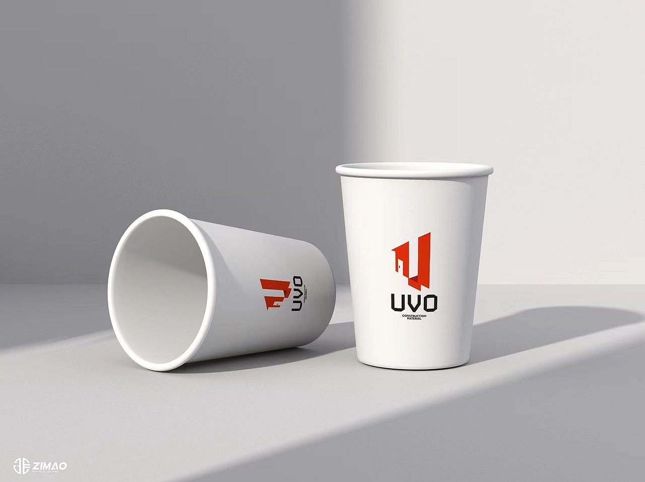 # UVO优沃 建筑材料公司 logo设计_赵子毛-站酷ZCOOL