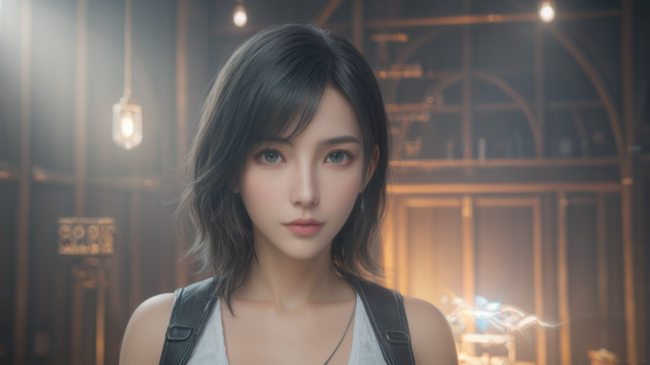 最终幻想Tifa 同人作品_薄一寒-站酷ZCOOL