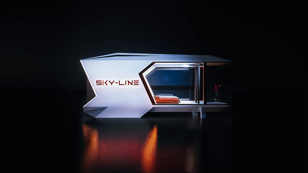 SKY-LINE 太空舱民宿_OliverYSL-站酷ZCOOL