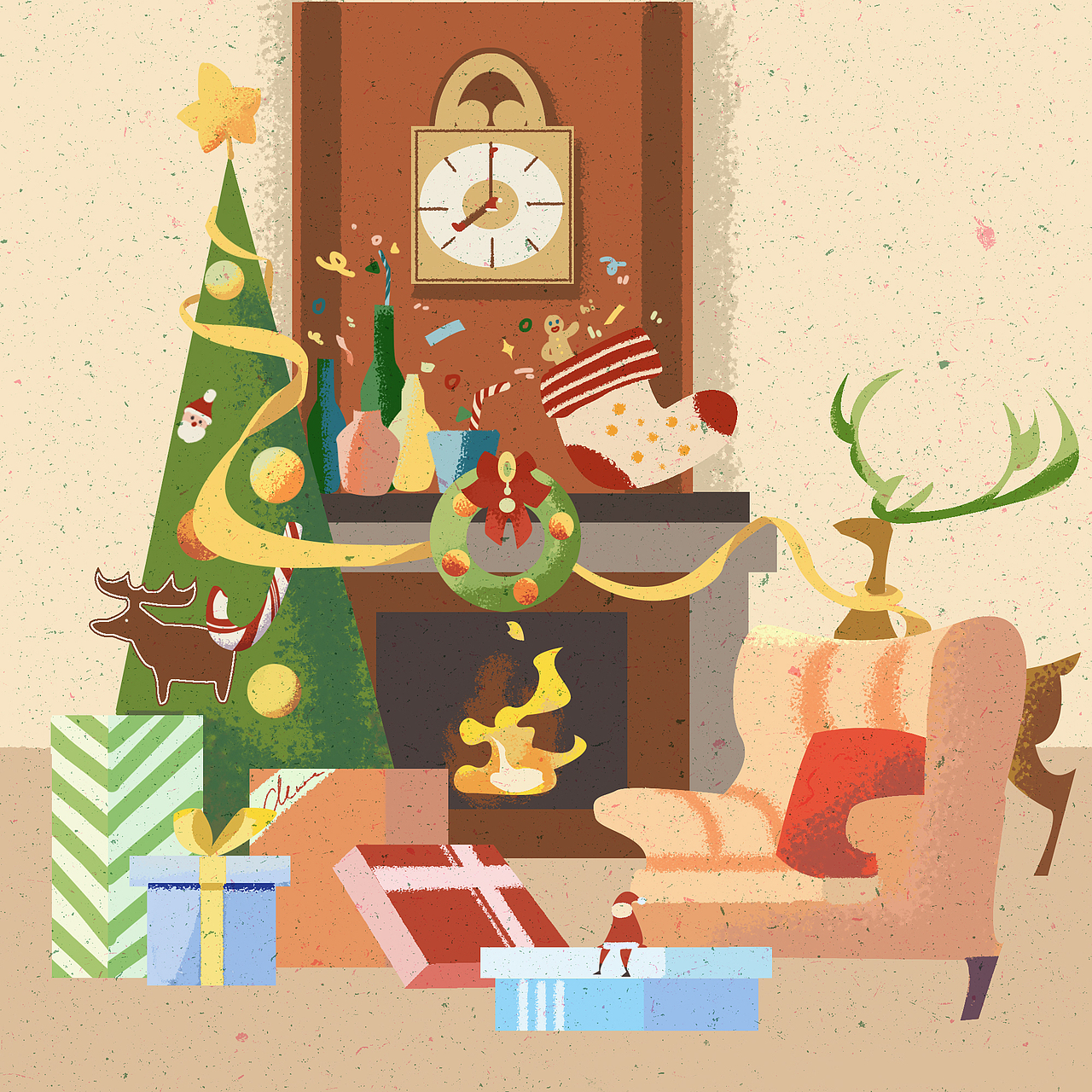 merry christmas_XL加大号-站酷ZCOOL