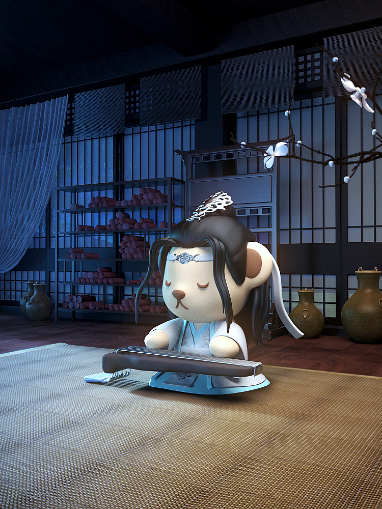 泰迪珍藏X陈情令|三维动画广告制作_Watson97-站酷ZCOOL