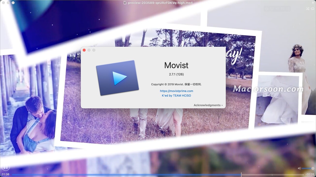 mac必备的万能视频播放器之一：Movist mac中文版_角落里的艺术家H-站酷ZCOOL