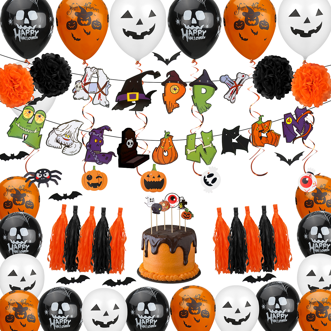 亚马逊设计-万圣节拉花_咩咩羊YYY-站酷ZCOOL