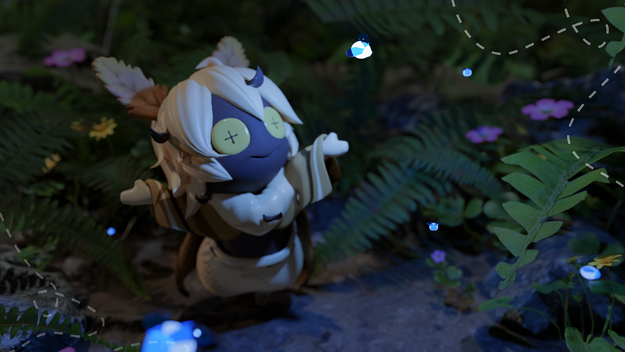 Moth boy ——隐匿于灯火阑珊处的小精灵_猫山椒-站酷ZCOOL