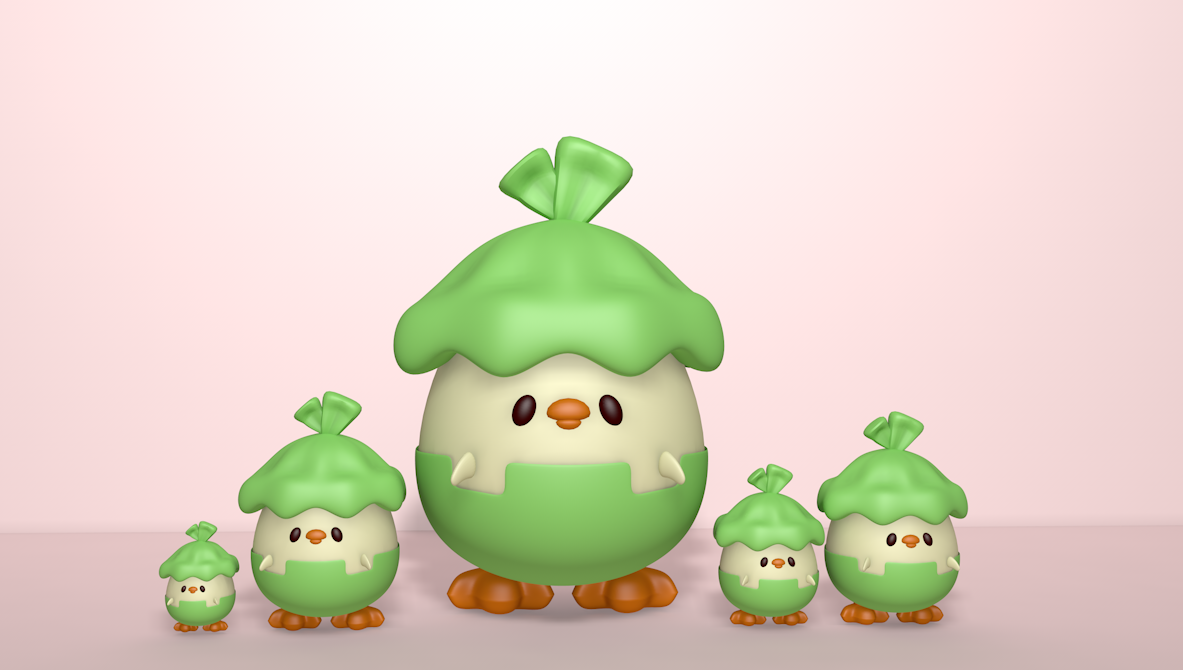 小鸡 临摹_cocodan-站酷ZCOOL