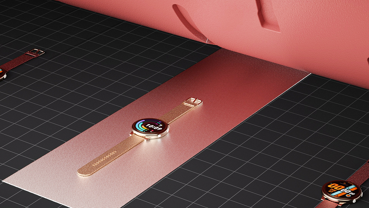 C4D手表动画练习_九柒柒-站酷ZCOOL