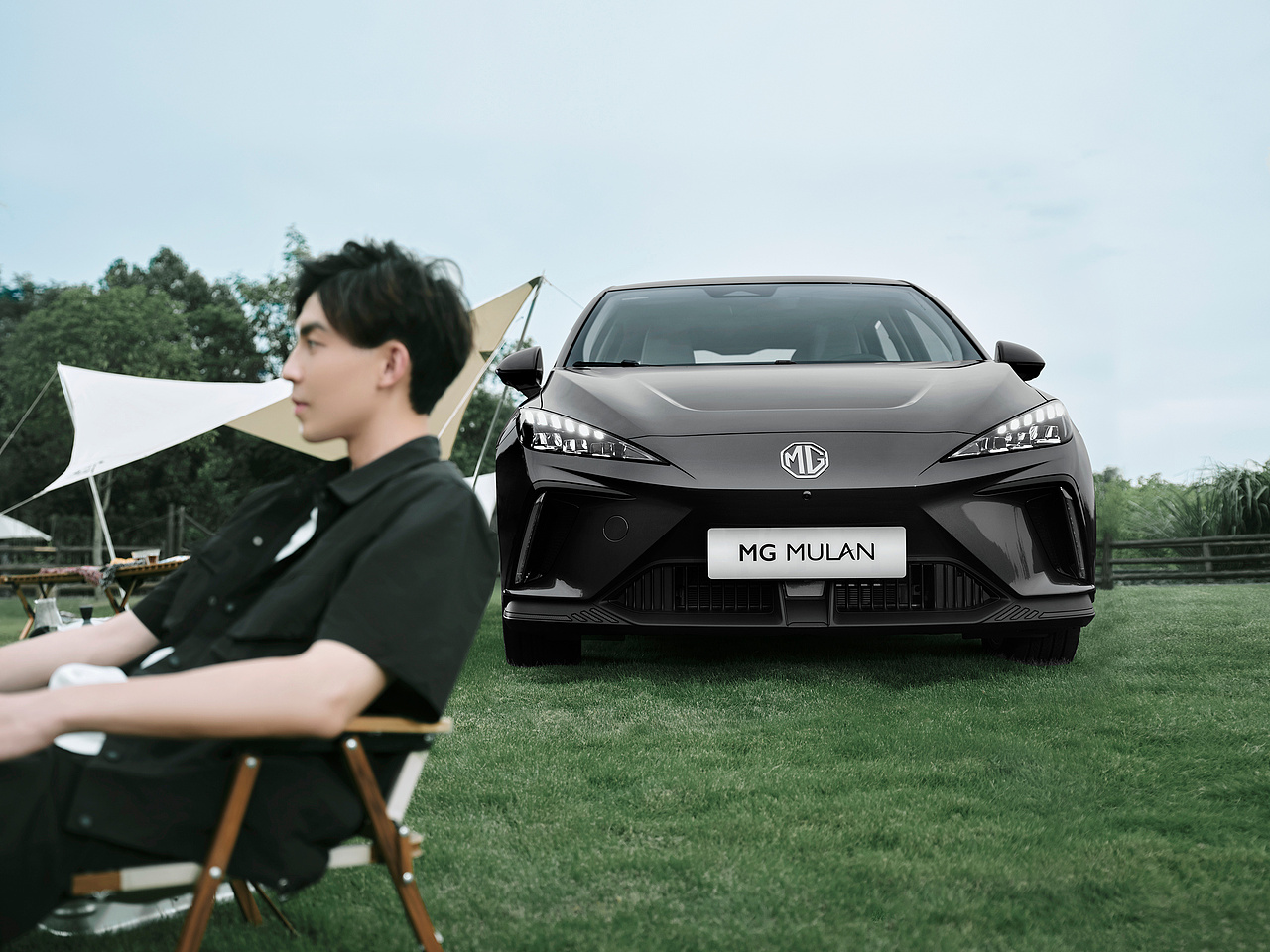 汽车摄影/汽车拍摄/汽车修片——MG MULAN 露营主题_成都大禹-站酷ZCOOL