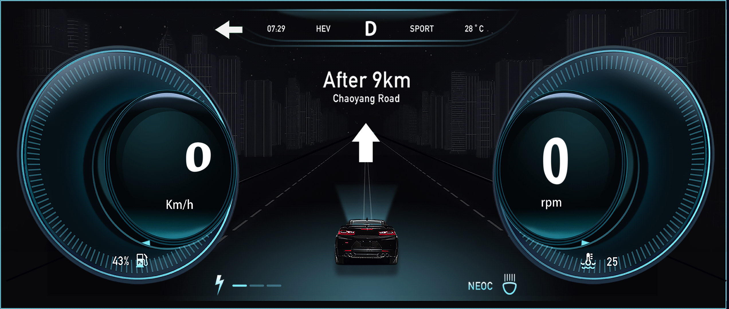 车载设计 | 一款车载HMI设计_Design_ahao-站酷ZCOOL