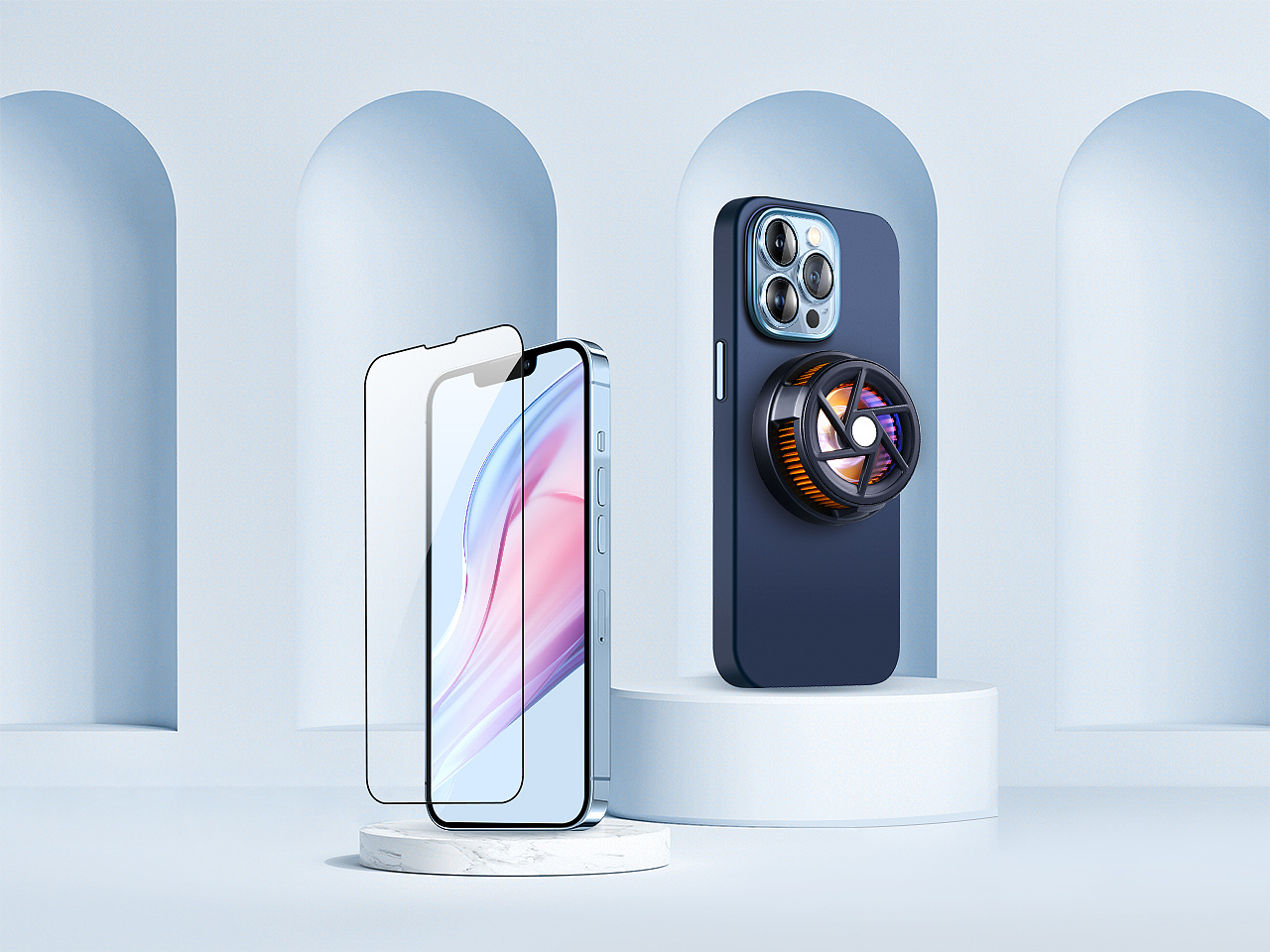 iPhone13系列手机配件 - 海报_一片云无心-站酷ZCOOL