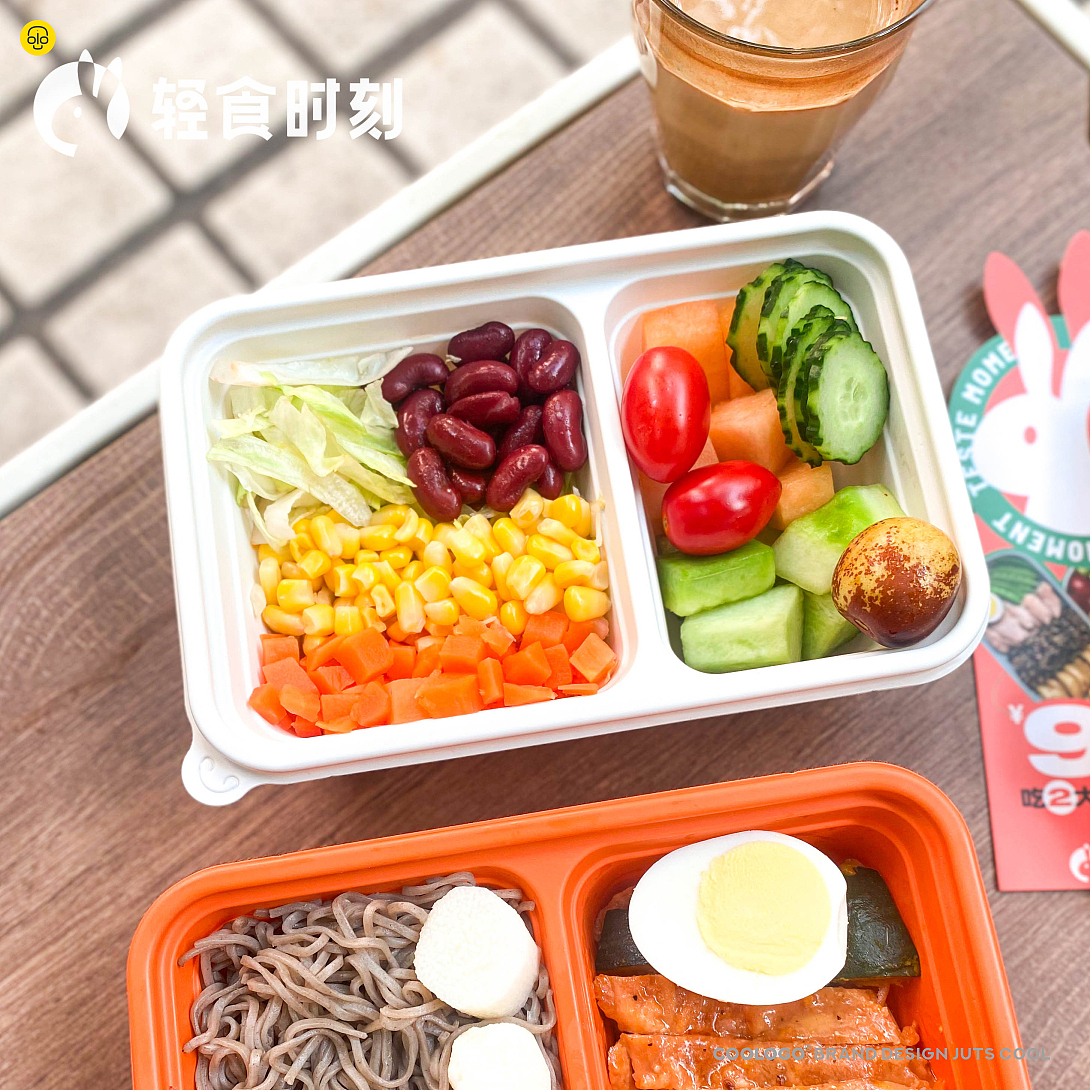 轻食时刻｜轻食简餐全国连锁品牌LOGO设计_COOLOGO-站酷ZCOOL