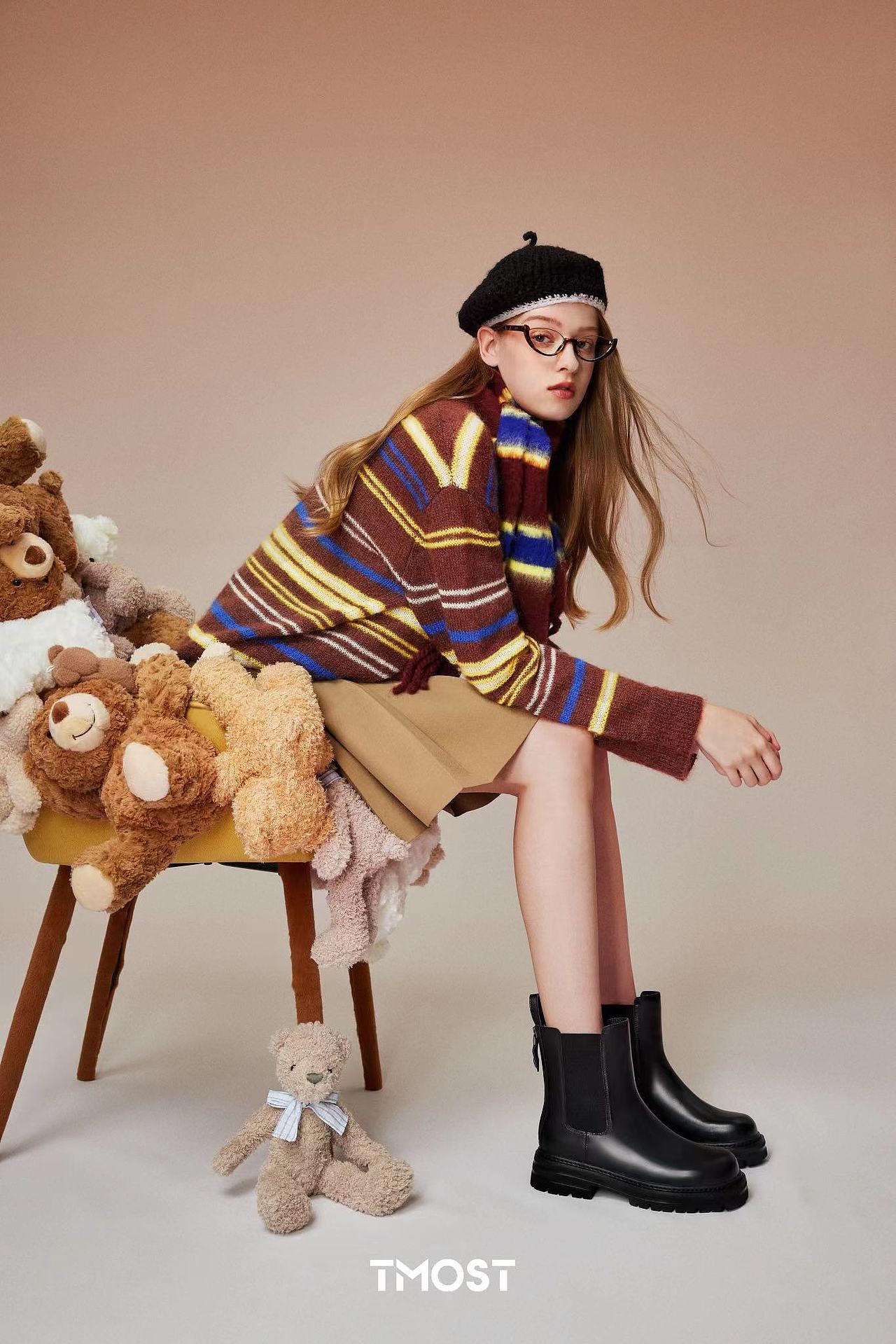 天美意复古美式少女感lookbook拍摄_摄影师wingo-站酷ZCOOL