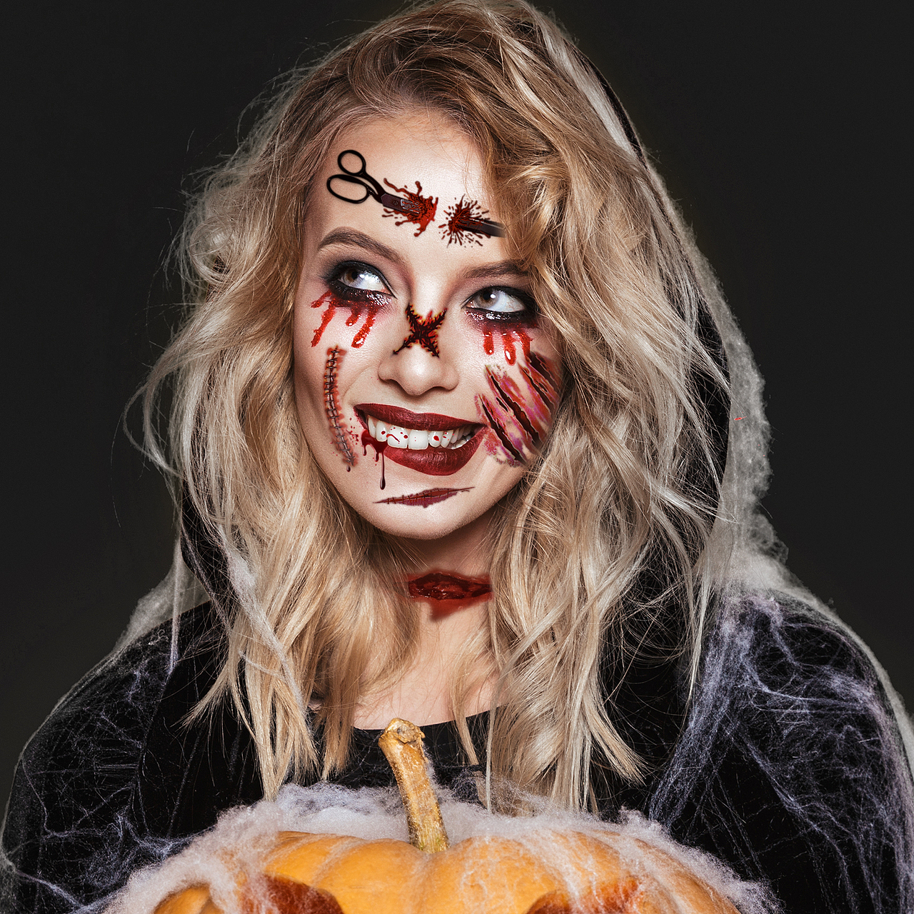 万圣节贴纸_时光巷陌zf-站酷ZCOOL