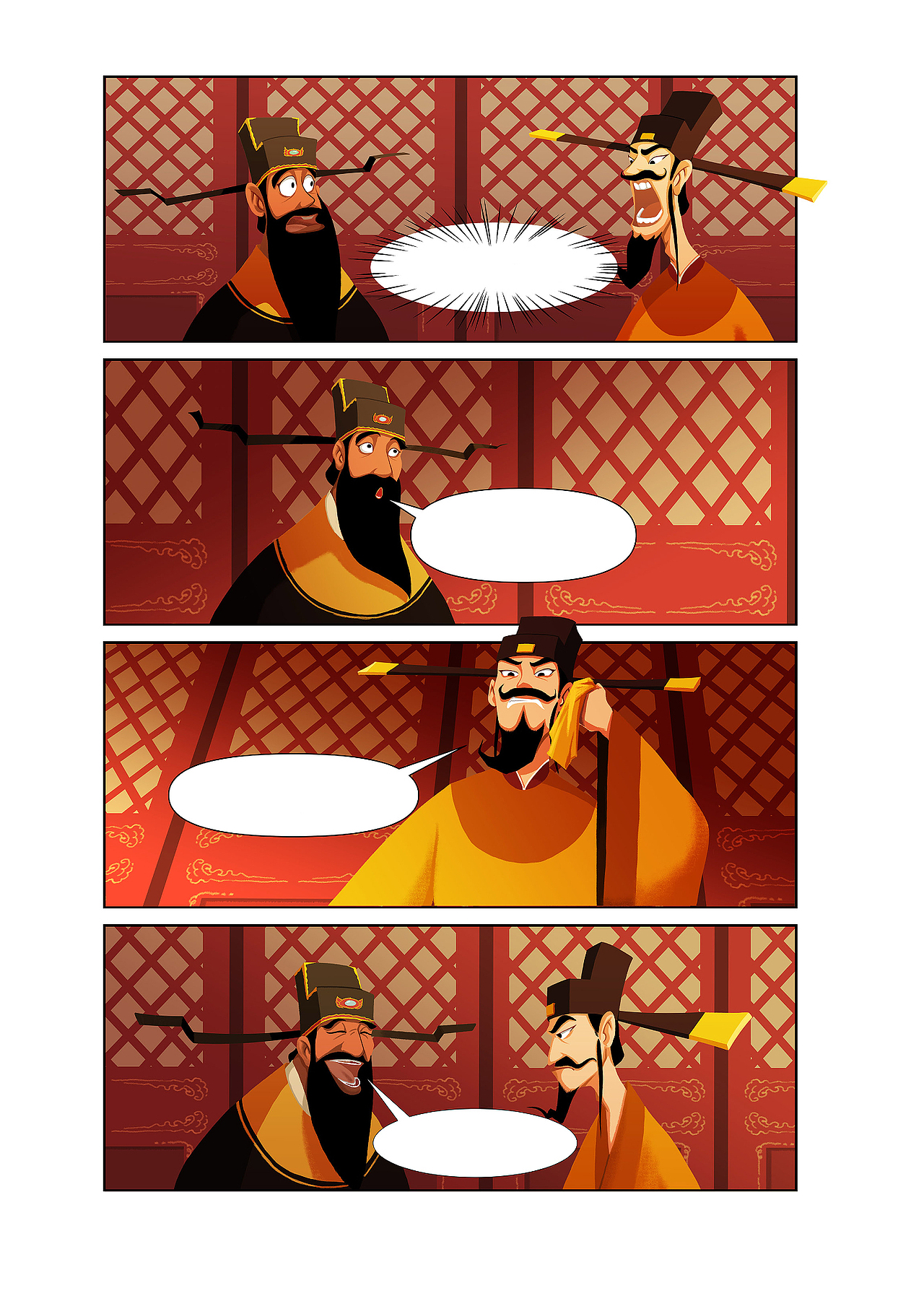 四格漫画_面涅-站酷ZCOOL