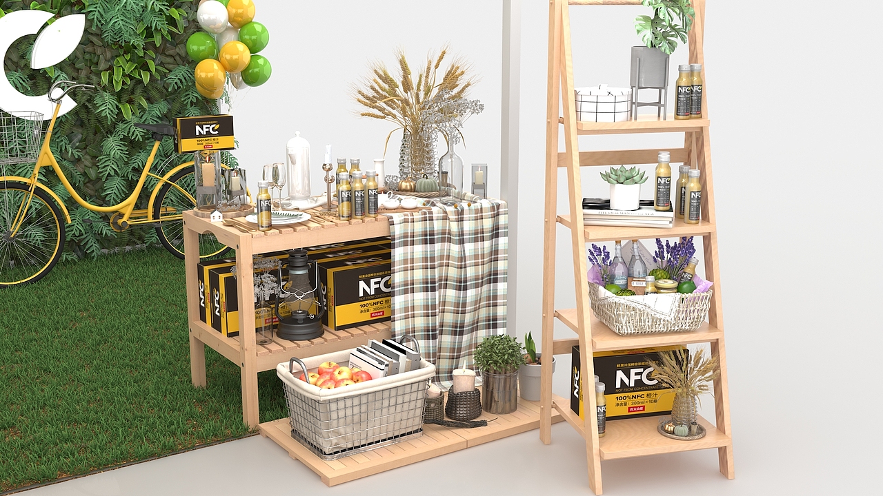 农夫山泉NFC露营集市_冰块不冰-站酷ZCOOL