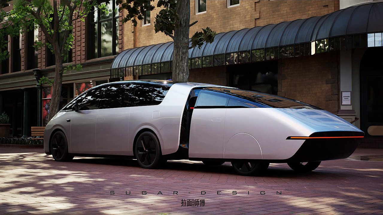 理想mega拖挂套件渲染图_拉面师傅Design-站酷ZCOOL