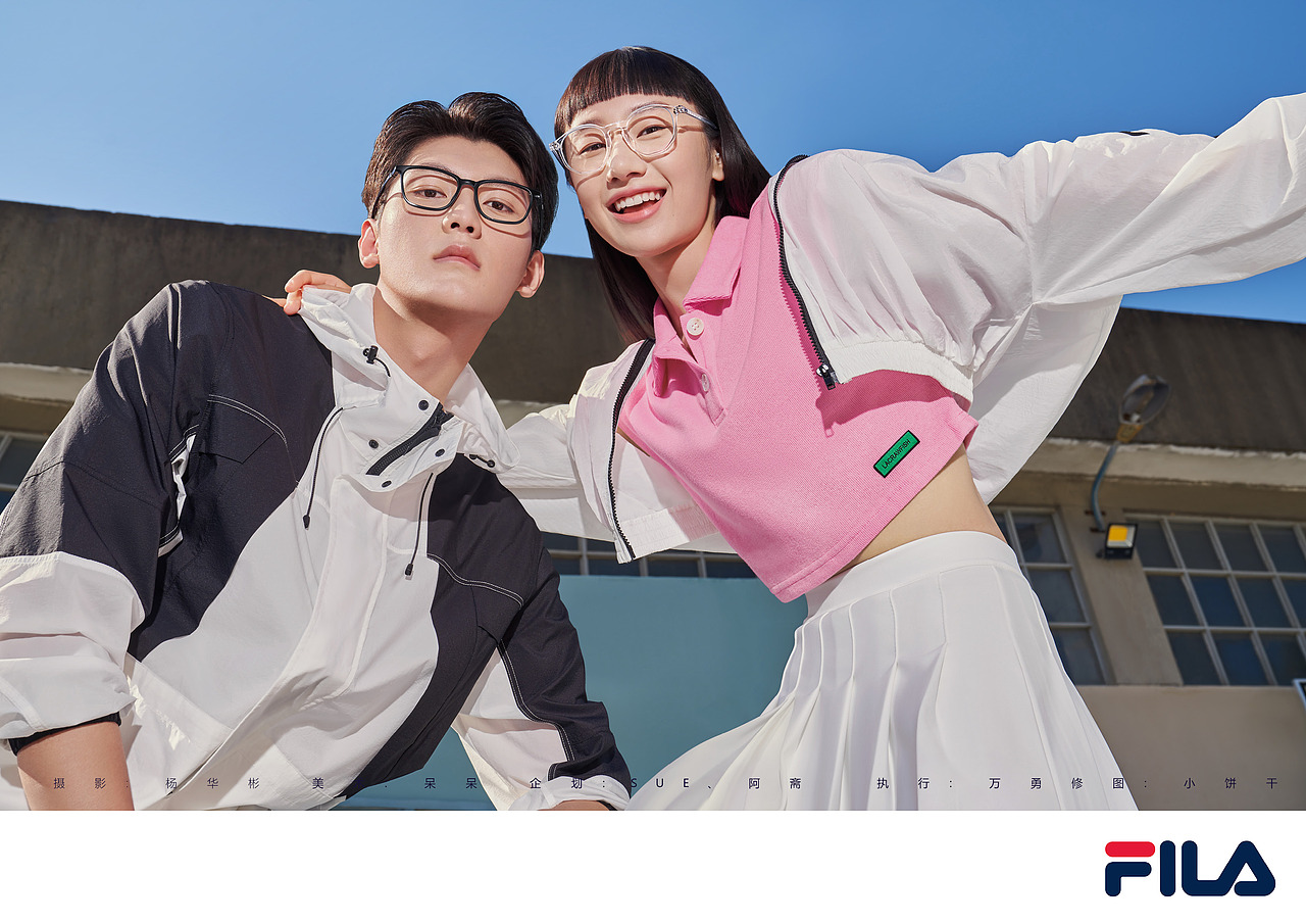 斐乐FILA眼镜_锦上花视觉-站酷ZCOOL