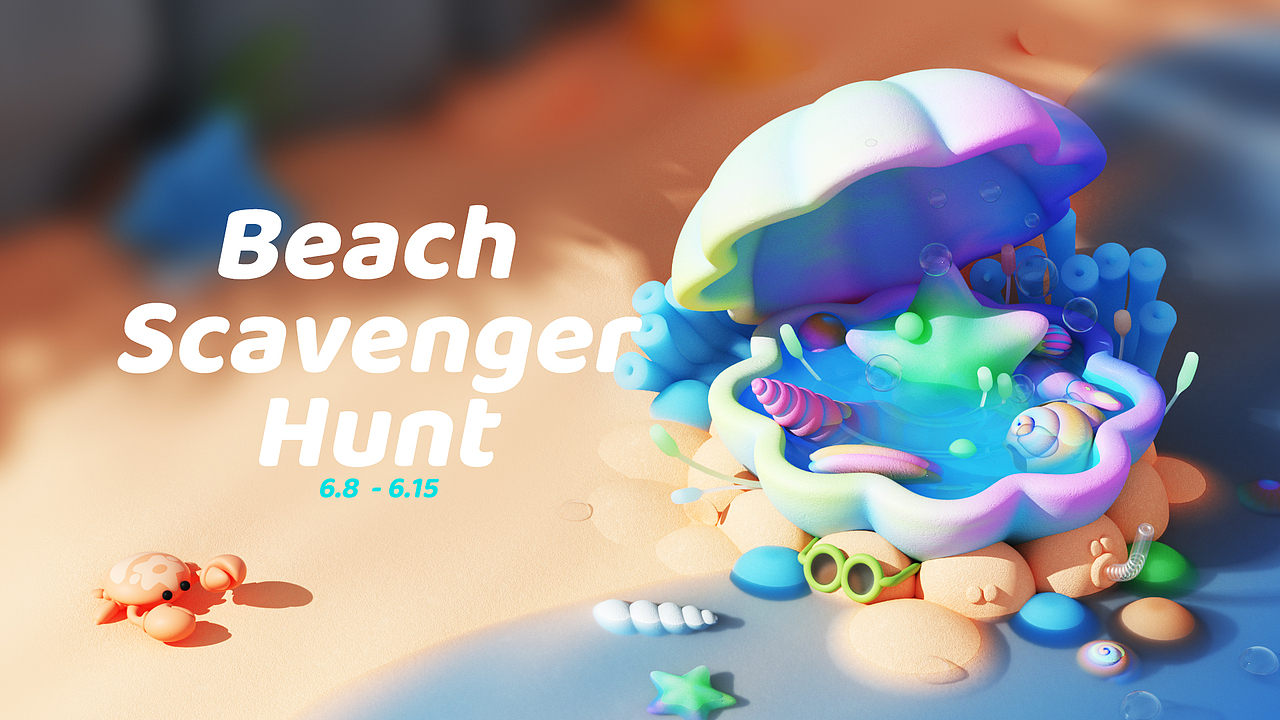 summer shells_拾伍小弟-站酷ZCOOL