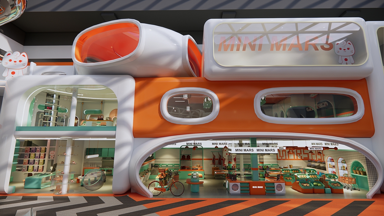 MINI MARS 长沙原创亲子乐园设计，开启星际穿越之旅_SURP_DESIGN-站酷ZCOOL