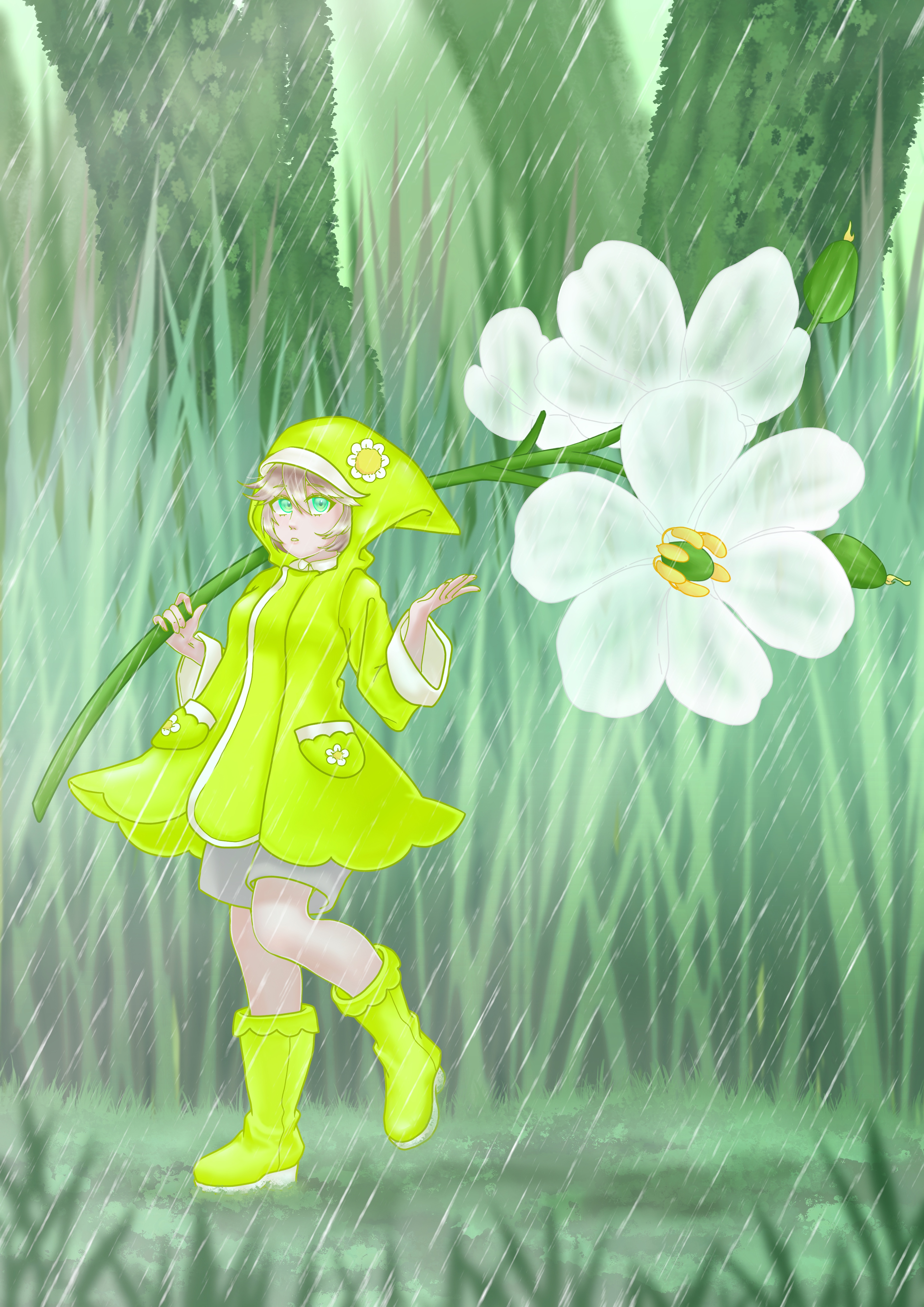 山荷叶_梦烛Dreama-站酷ZCOOL