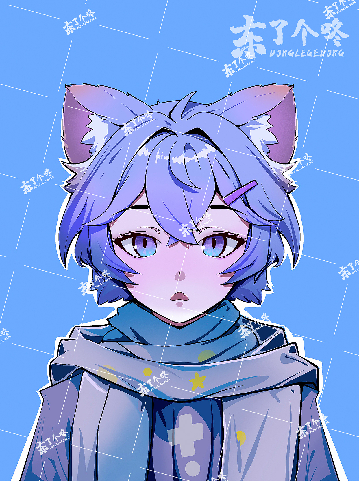 008|插画·壁纸·半身像|商稿_东了个咚_Dong-站酷ZCOOL