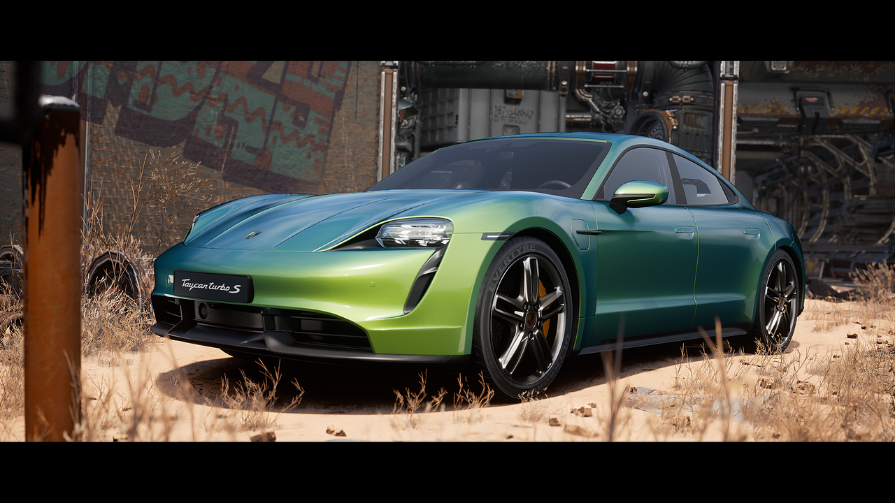 UE5汽车渲染练习_ZMQ_Q-站酷ZCOOL