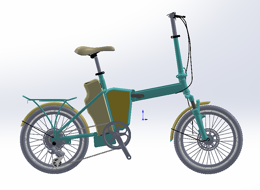 电动车 折叠车 E-bike_设计行者1980-站酷ZCOOL