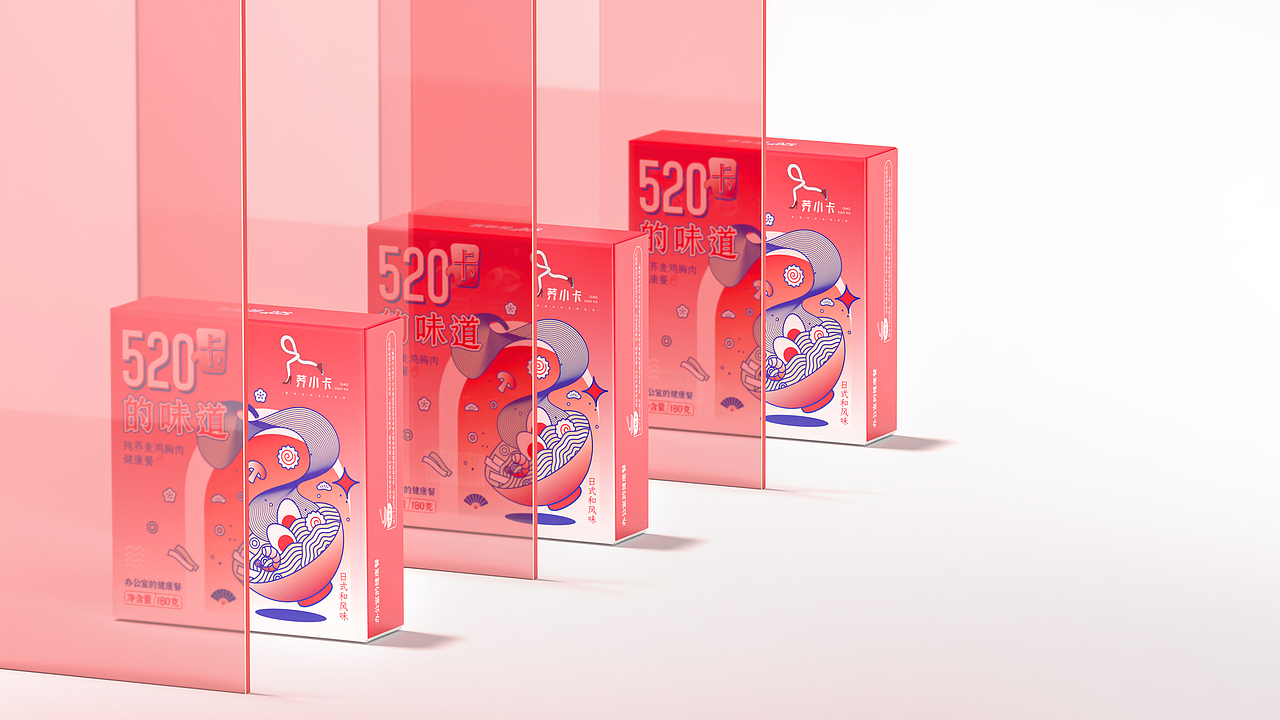 一览X荞小卡/520卡的味道/办公室的健康餐荞麦面包装_一览品牌营销-站酷ZCOOL