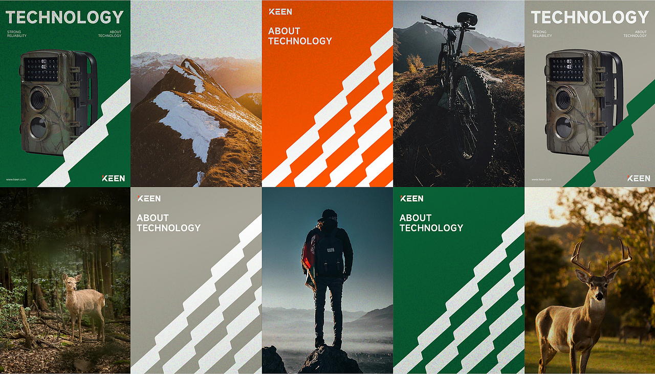 KEEN 丛林户外摄像头品牌 VI 设计_子博设计-站酷ZCOOL