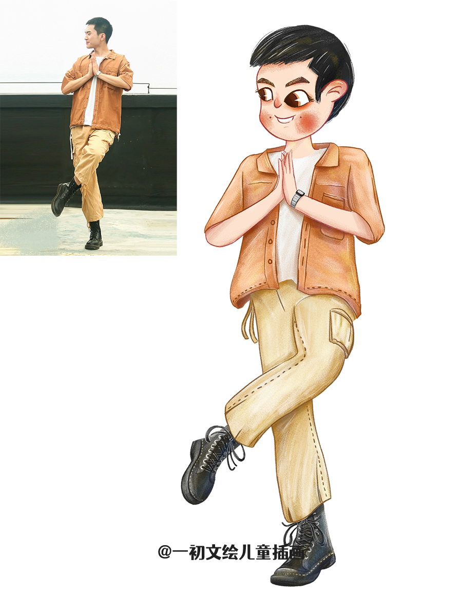 照片转插画_Yao姚姚Blender-站酷ZCOOL