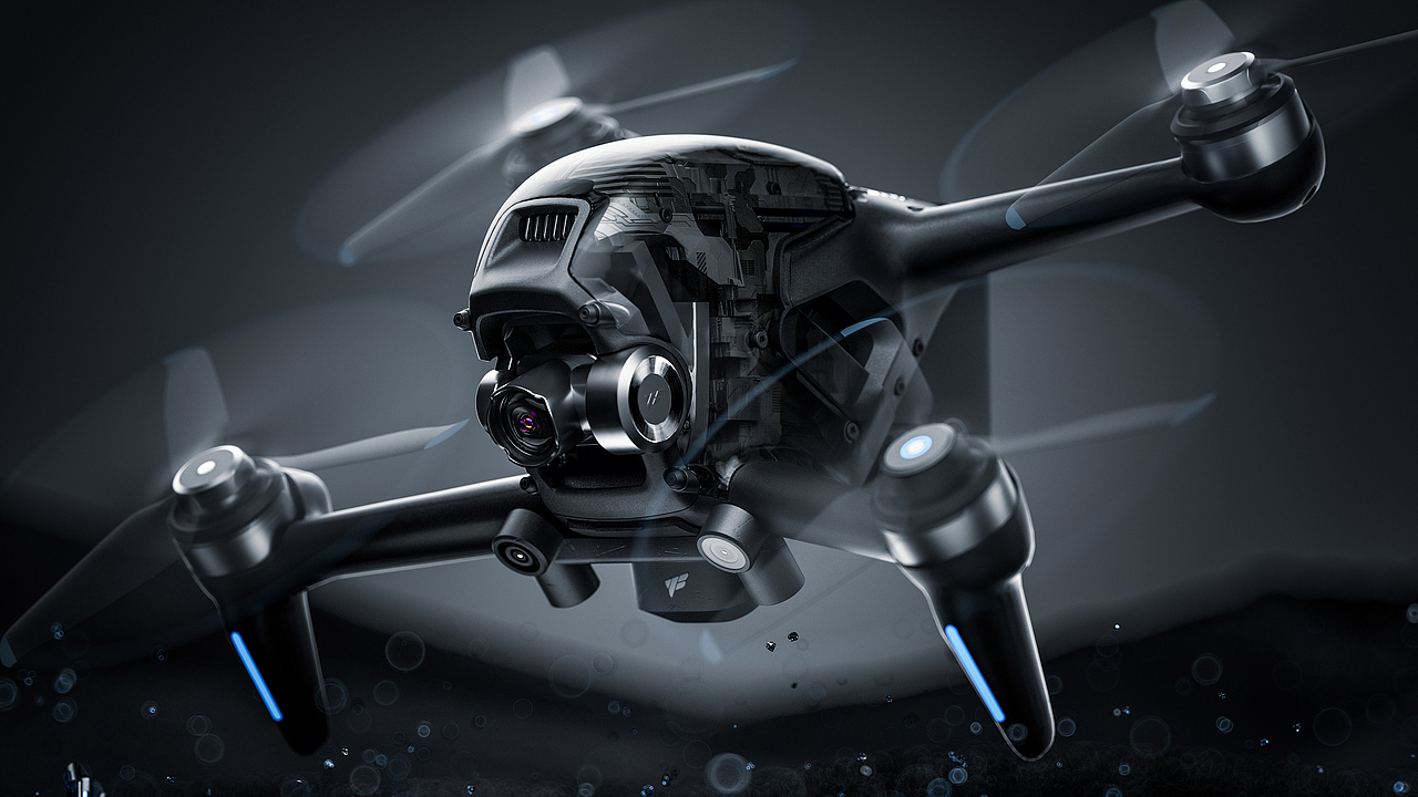 大疆无人机练习_巴黎左岸的樱花-站酷ZCOOL