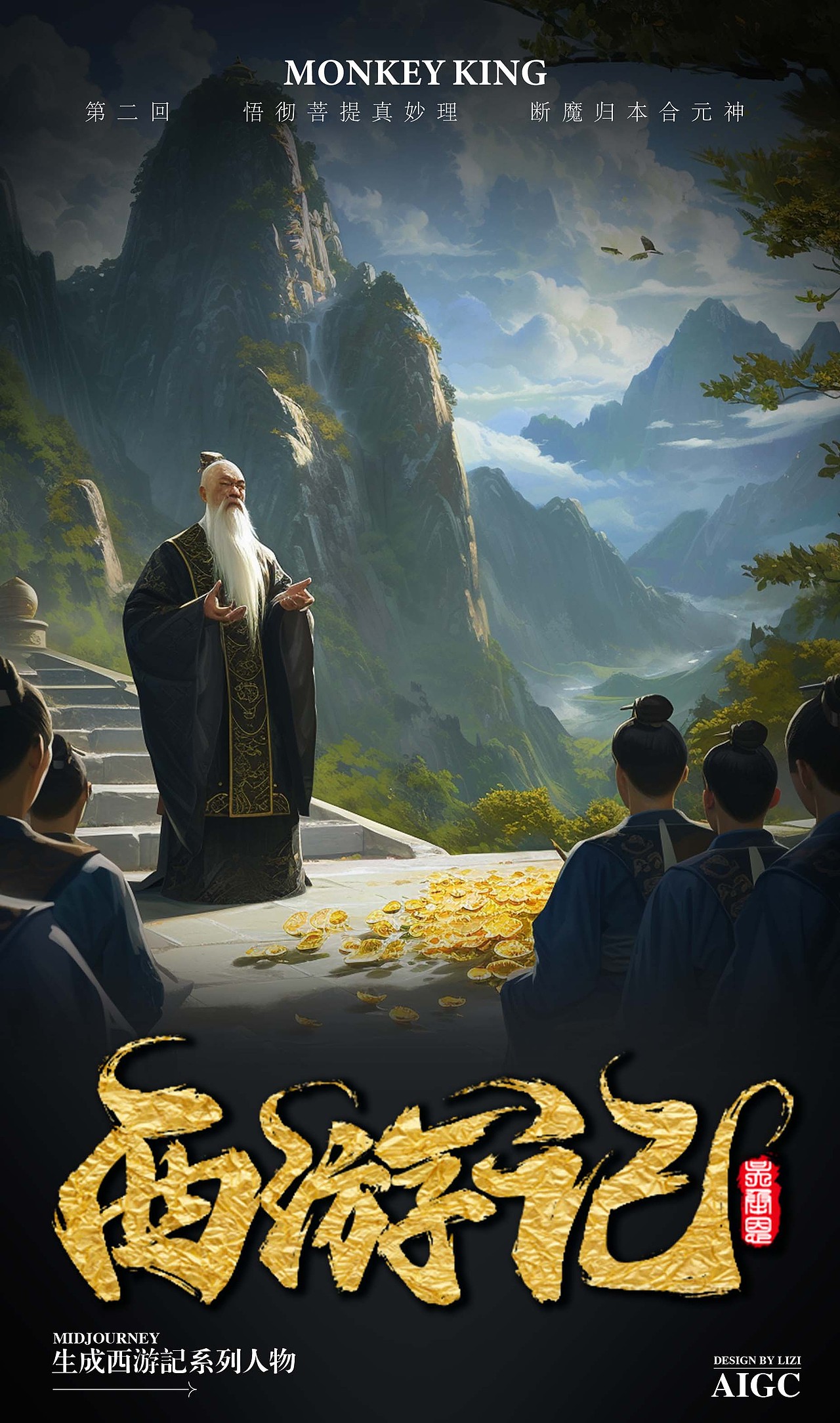 MIDJOURNEY生成西游记系列人物_狸月影-站酷ZCOOL