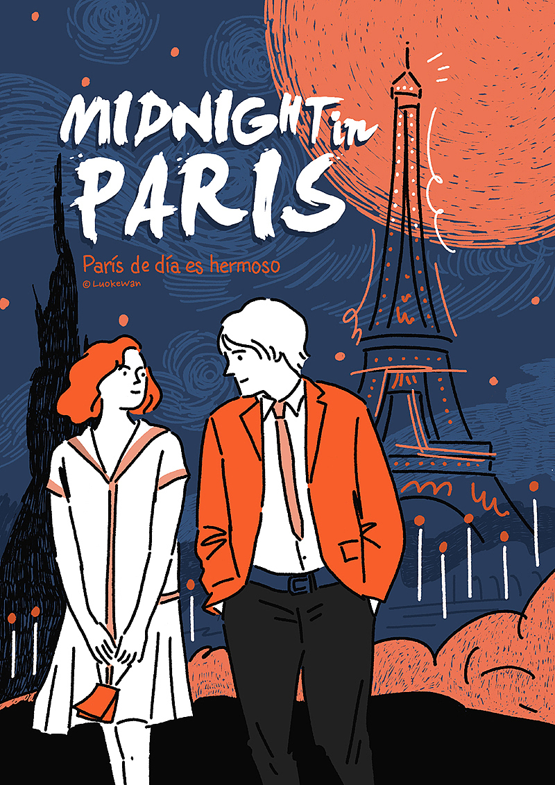 原创手绘插画电影海报（六）_LuokeWan-站酷ZCOOL